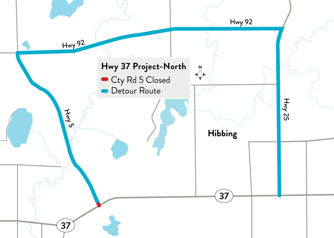 Hwy 37/County Highway 5 Intersection Safety Improvements - MnDOT