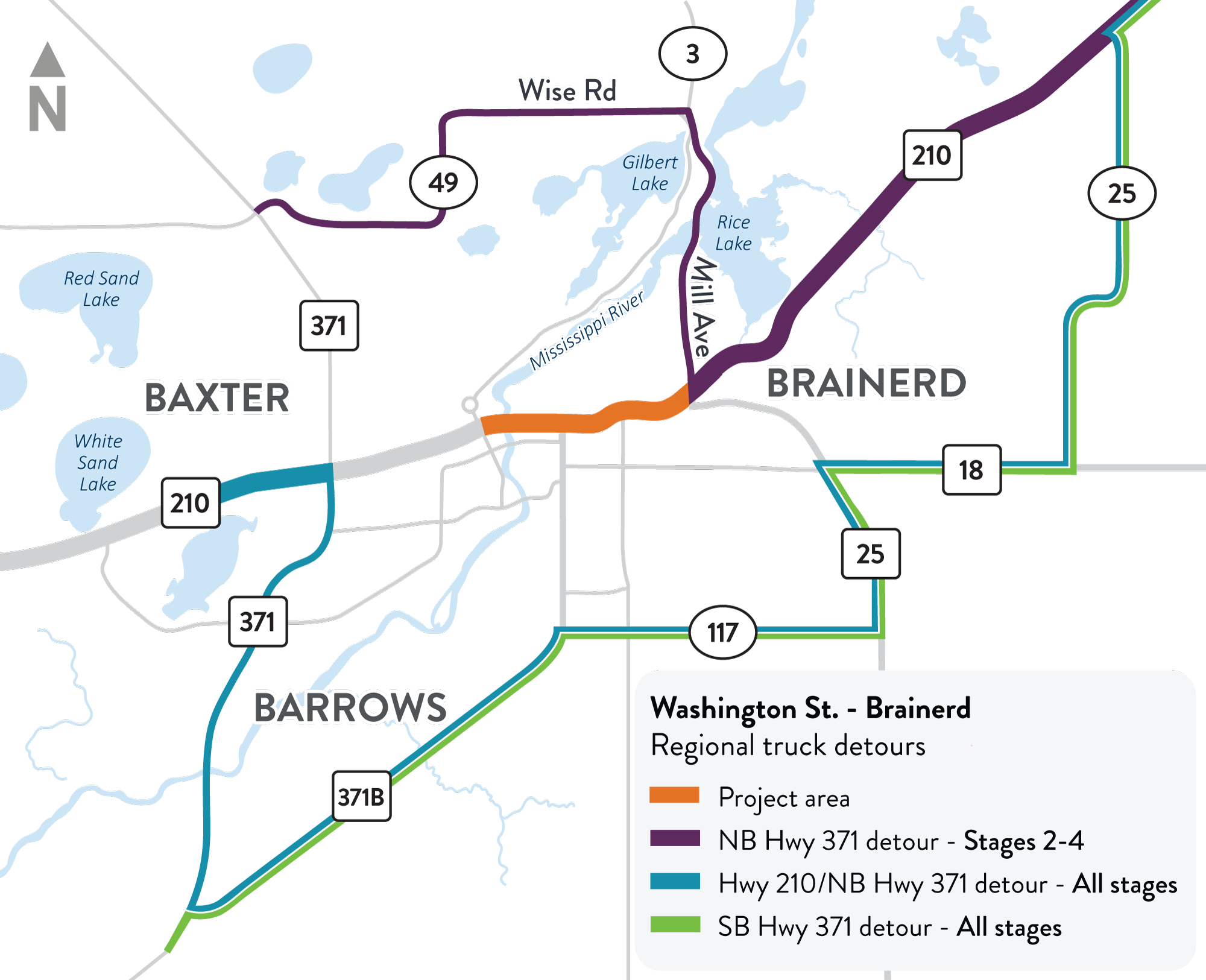 Future work, traffic plans - Washington St./Hwy 210—Brainerd - MnDOT