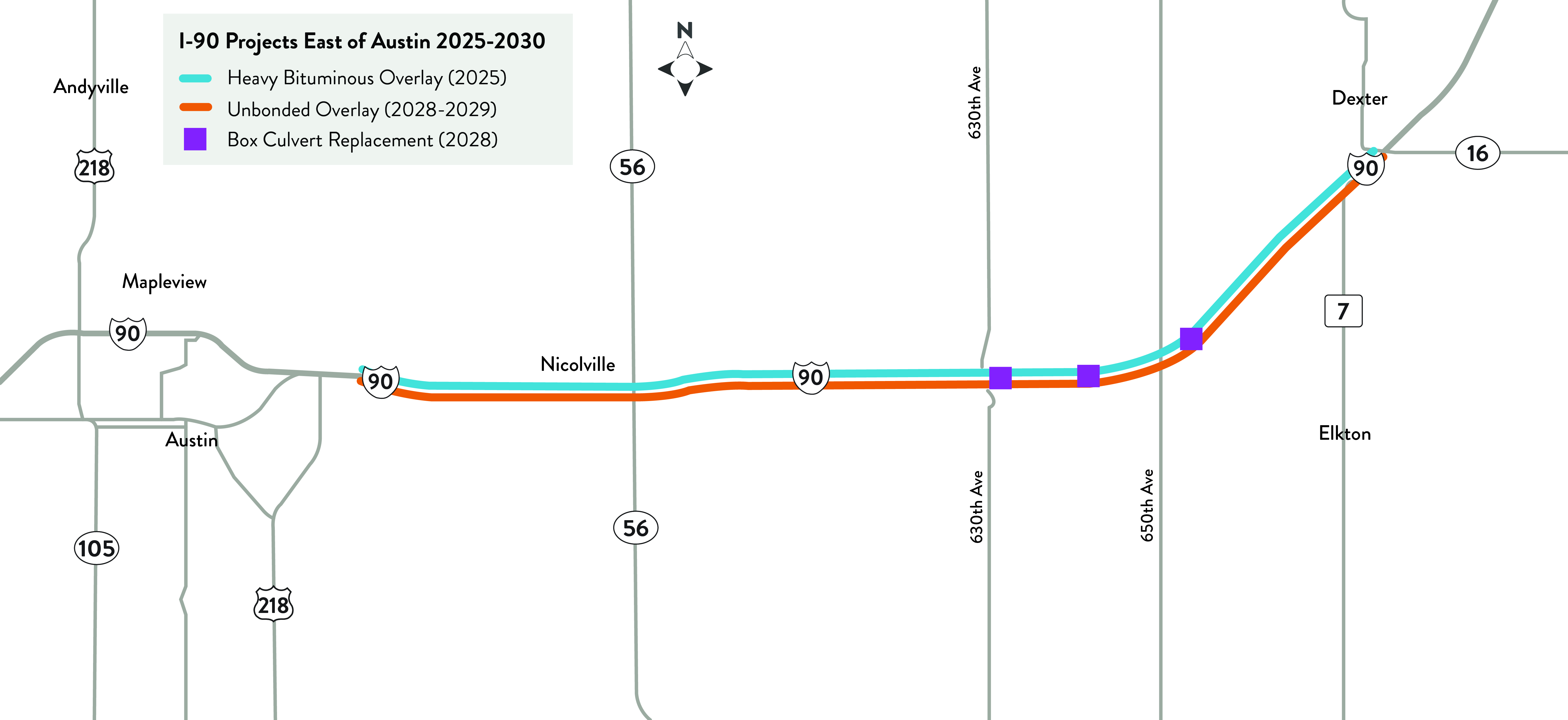 I-90 from Austin to Dexter - MnDOT