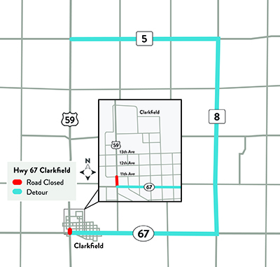 Hwy 67 Reconstruction Project - MnDOT