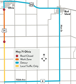 Hwy 71 Olivia - MnDOT