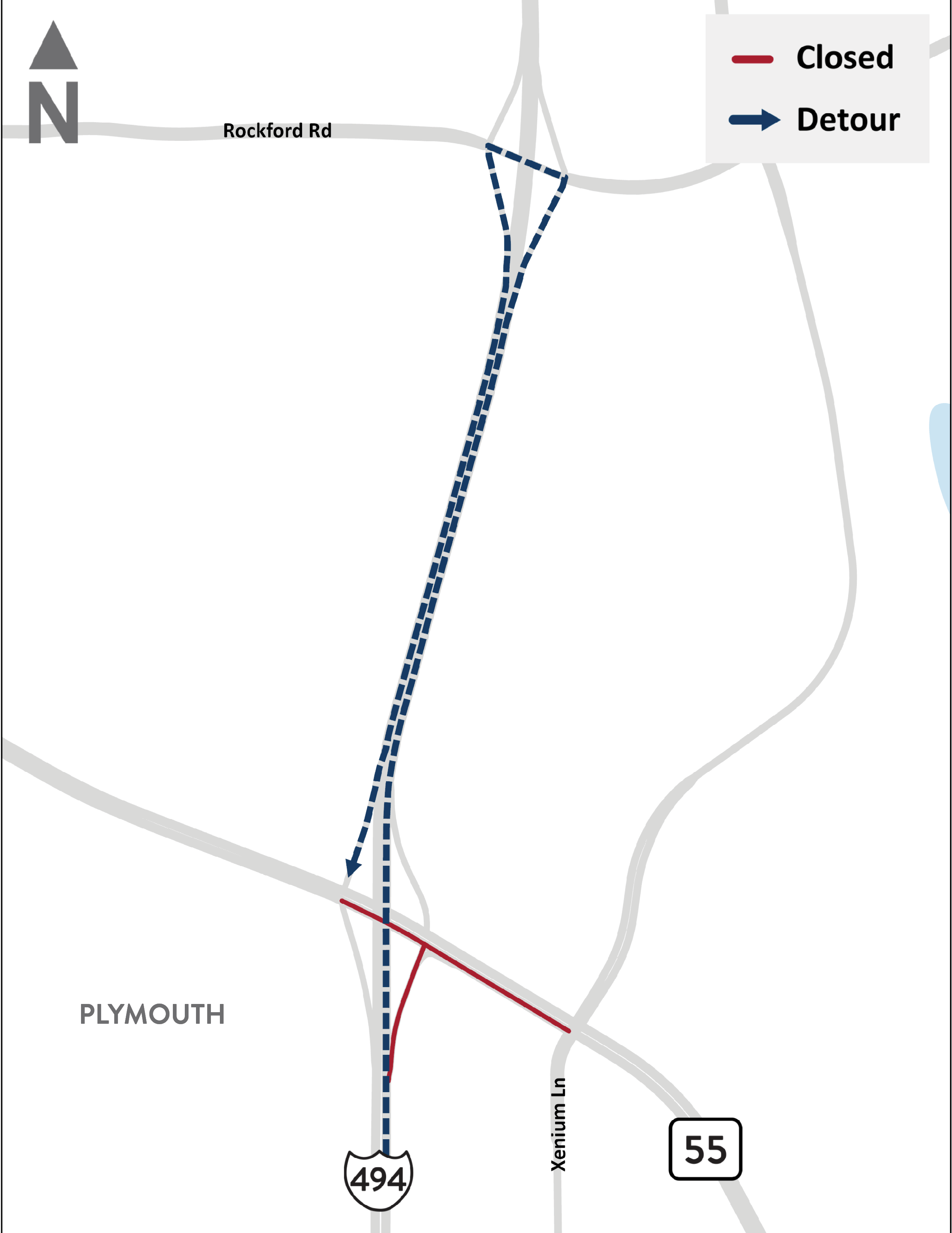 Hwy 55 Plymouth to Golden Valley project - MnDOT